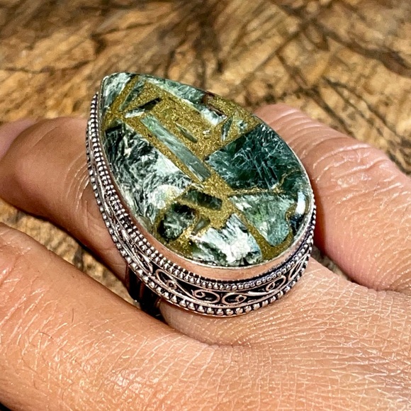 handmade & handcrafted gemstone jewelry | Jewelry | Copper Seraphinite ...